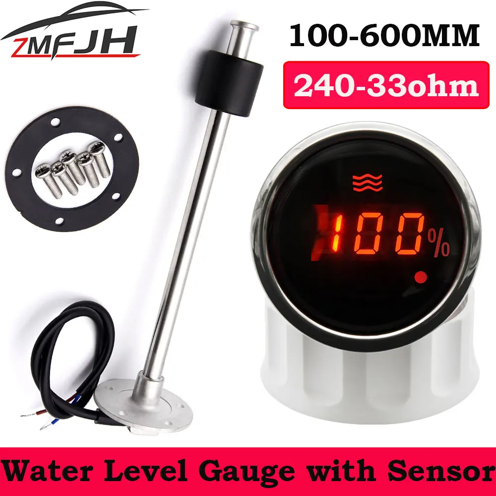 AD-240-33-Ohm-Water-Level-Sensor-Water-Level-Gauge-With-Alarm-Red ...
