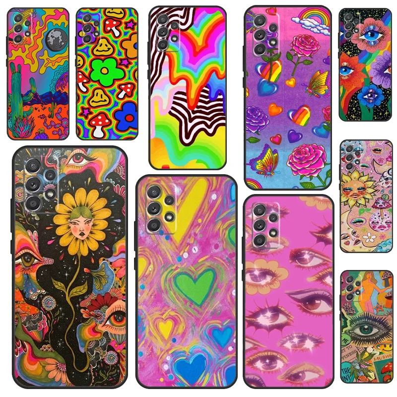 Phone Case Samsung A51 Hippie | Y2k Phone Case Samsung A51 | Case Y2k ...