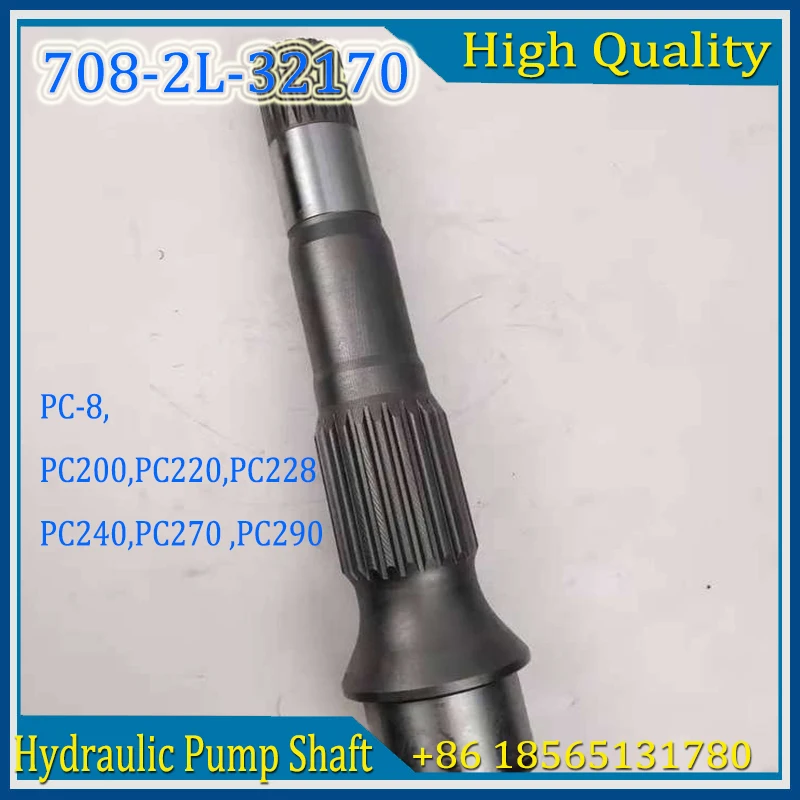 High-Quality-708-2L-32170-Hydraulic-Pump-Shaft-for-Komatsu-PC-8-PC200-8 ...