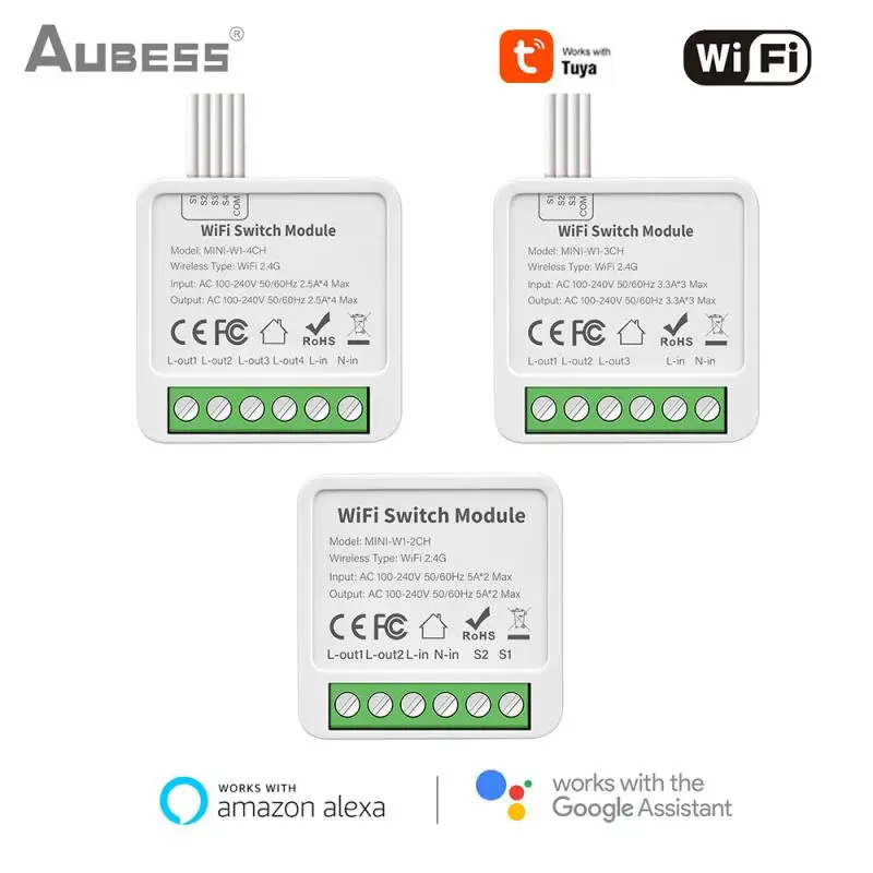 Tuya-Wifi-Zigbee-16A-Mini-Smart-Switch-1-2-3-4-Gang-Support-2-way ...