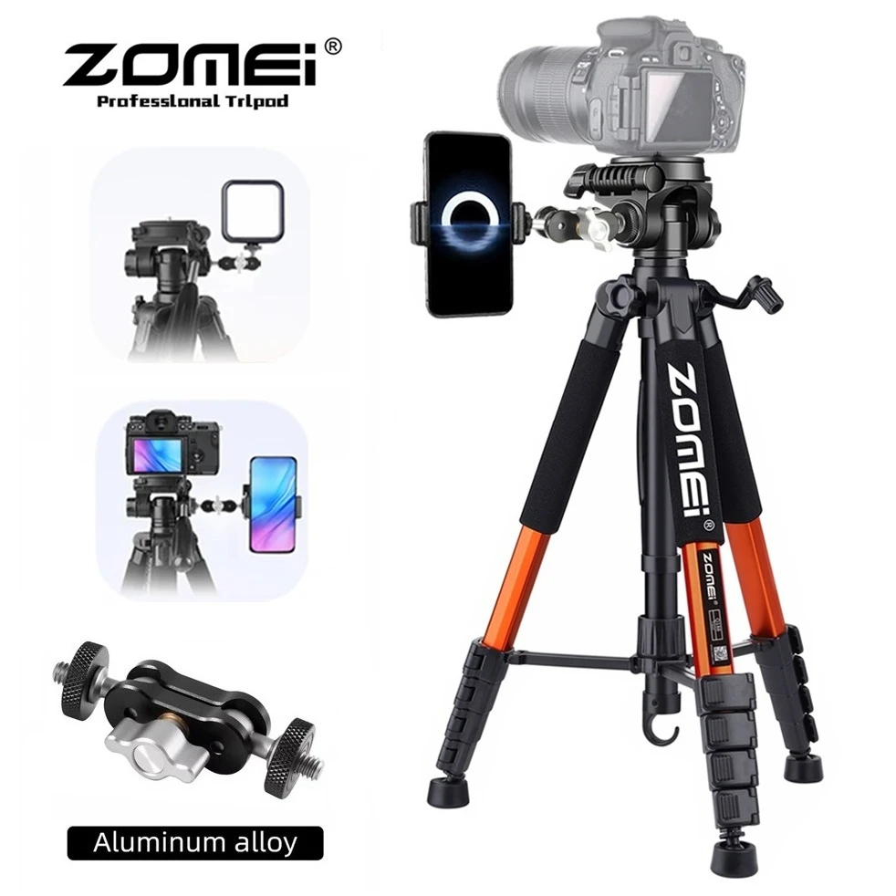 187cm-73-6-Tall-Professional-Camera-Tripod-Photography-Stand-for-Mobile ...