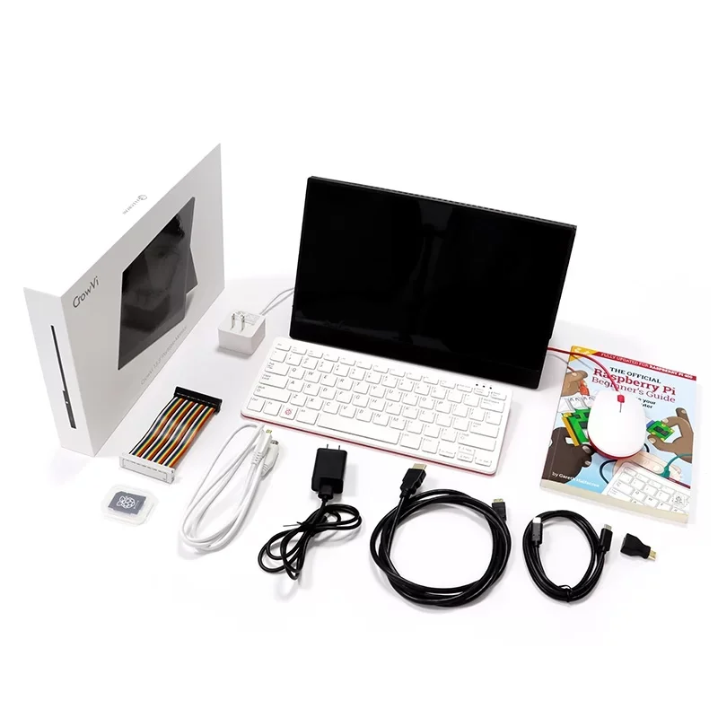 Raspberry Pi 400 Board And Starter Kit For Raspberry Pi 4b Keyboard As ...