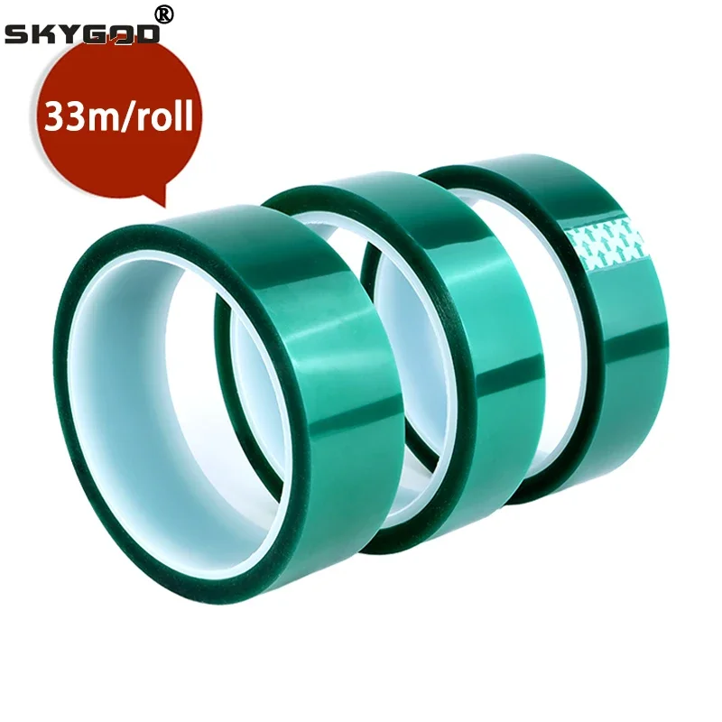 PET-Film-Tape-High-Temperature-3mm-100mm-Green-Heat-Resistant-PCB ...