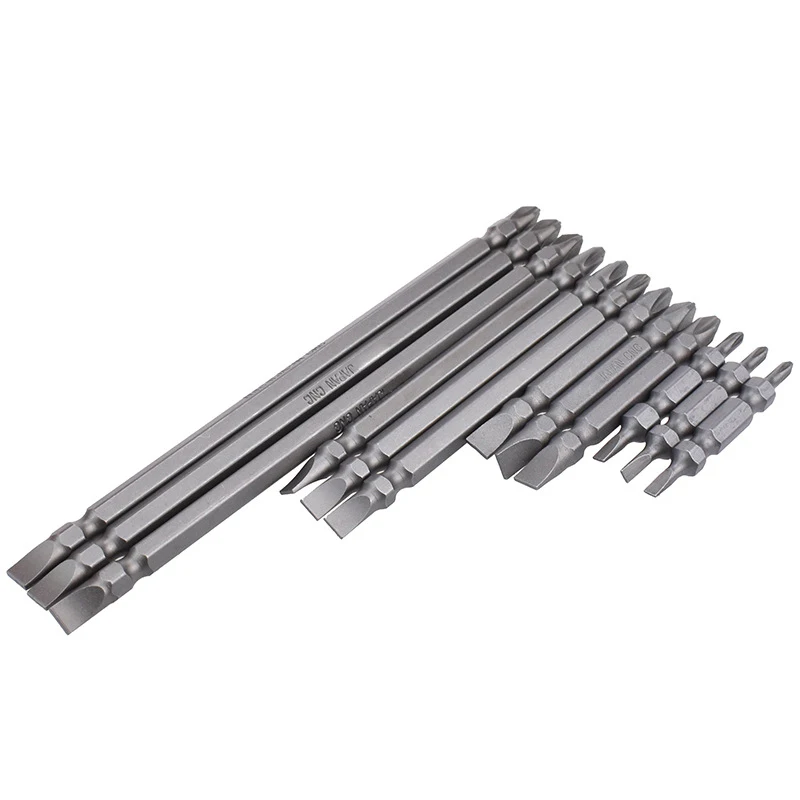10pcs-Magnetic-Double-Head-Screwdriver-Bit-PH1-SL3-PH2-S6-Philips-Cross ...