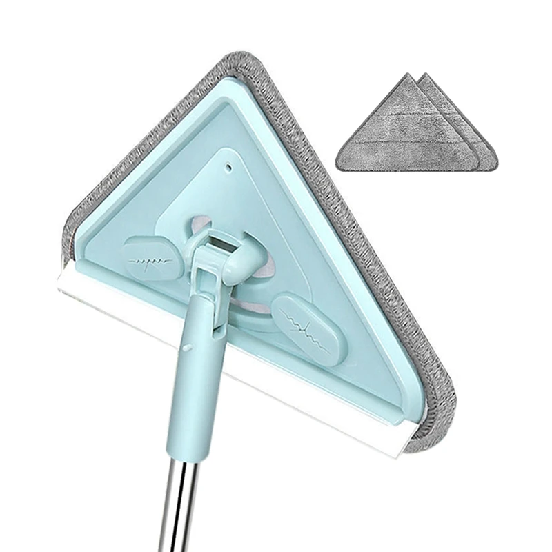 New-Triangle-Mop-Cleaning-Mop-With-Long-Handle-Multifunctional-Triangle ...