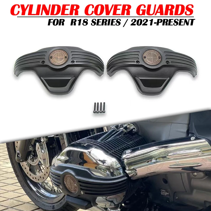 Motorcycle-Accessories-For-BMW-R18-Cylinder-Cover-Guards-Contrast-Cut ...
