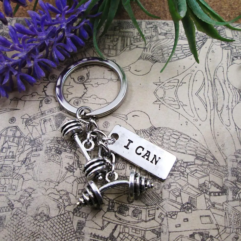 Gym-Gifts-Barbell-Keychain-Bench-Press-Workout-Gifts-Gym-Motivation ...