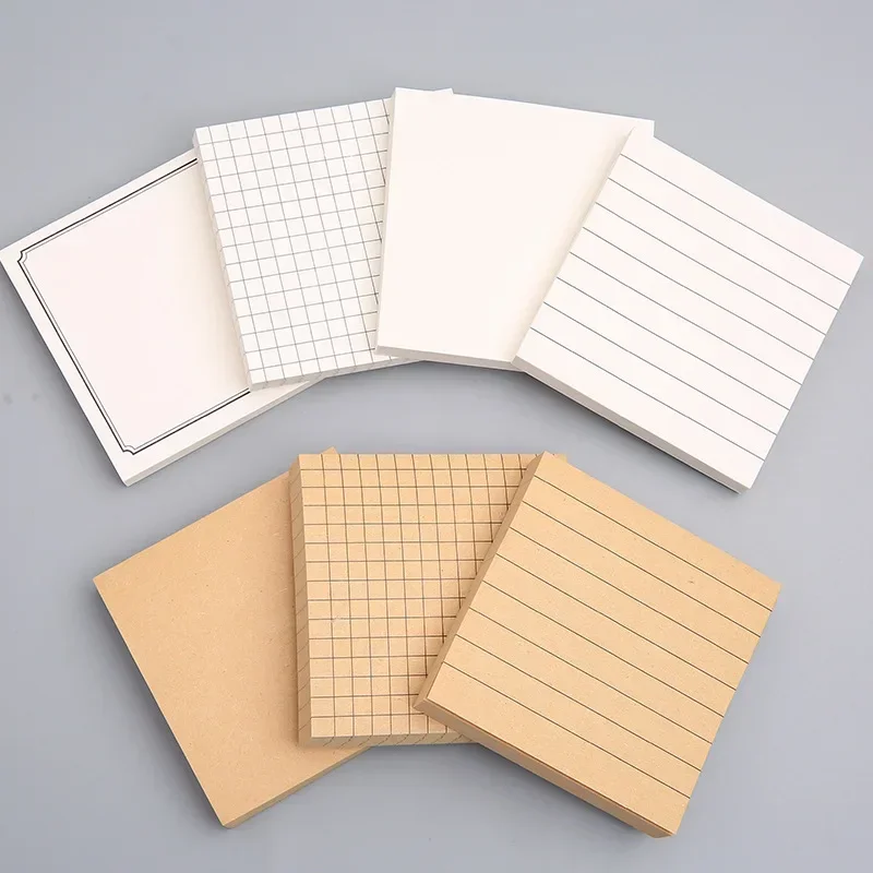 1pc-Square-Shaped-Memo-Pad-Tearable-Self-adhesive-Notebook-Sticky-Note ...