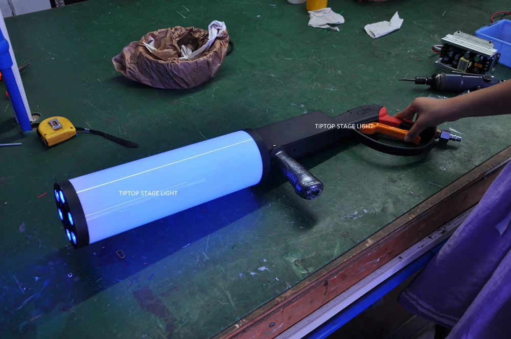 LED CO2 DJ Gun | Tiptoplight