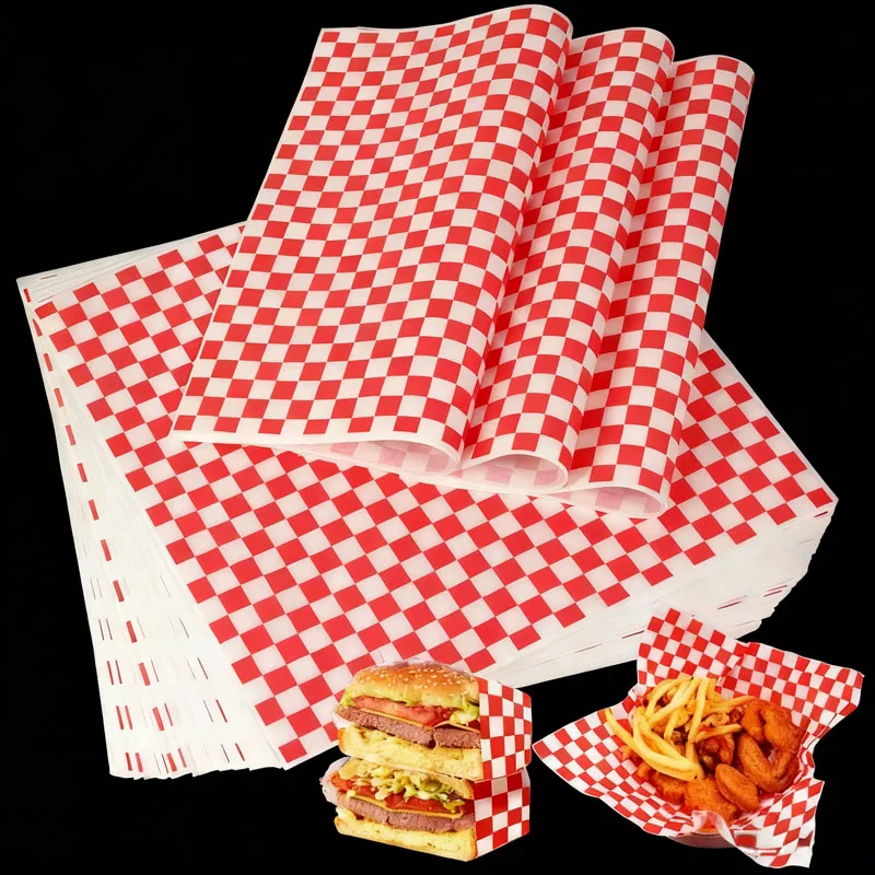 Deli Paper Sheets Food Basket Liners Grease Resistant Wax Paper Sheet ...