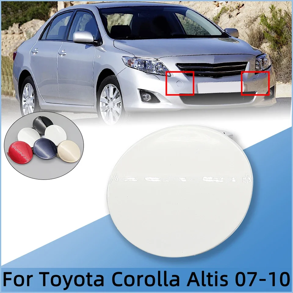 Auto-Front-Bumper-Tow-Hook-Hauling-Eye-Cover-Cap-For-Toyota-Corolla ...