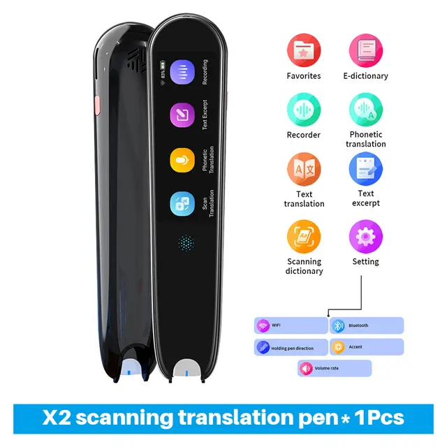 Smart Voice Scan Translator Pen Multifunction Translation Dictionary ...