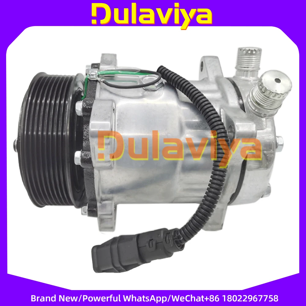 Auto SD7H15 Air AC Compressor For MAN TRUCK TGA TGL TGM TGS TGX E2000 ...