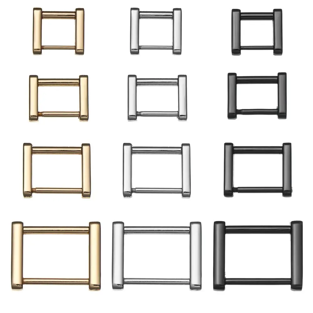 13-20-25mm-Detachable-Open-Rectangle-Screw-Rings-Buckle-Strap-Connector ...