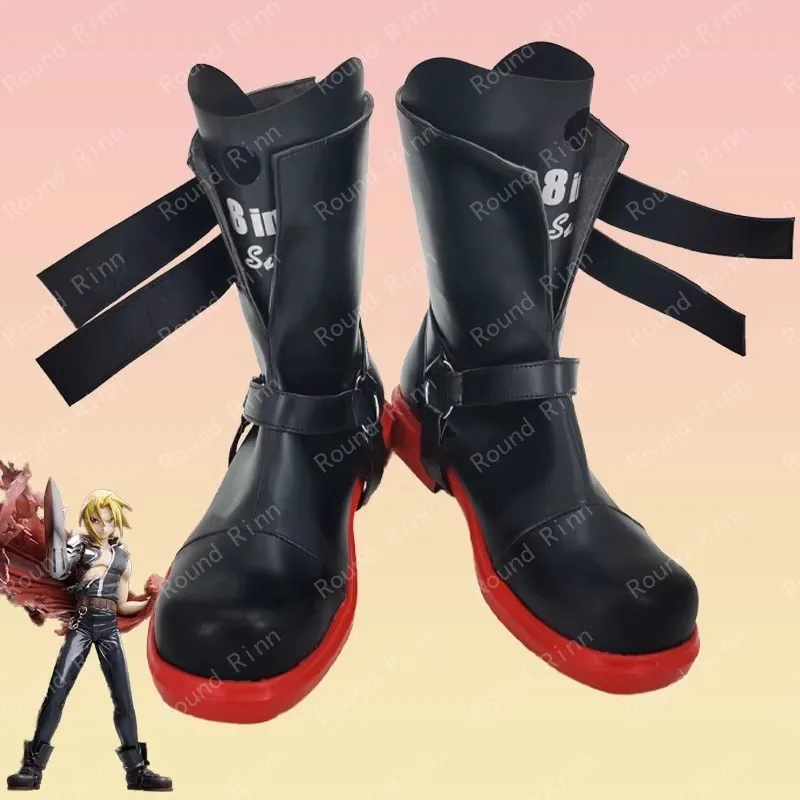 Fullmetal-Alchemist-Edward-Elric-disfraz-de-Cosplay-zapatos-de-Anime ...