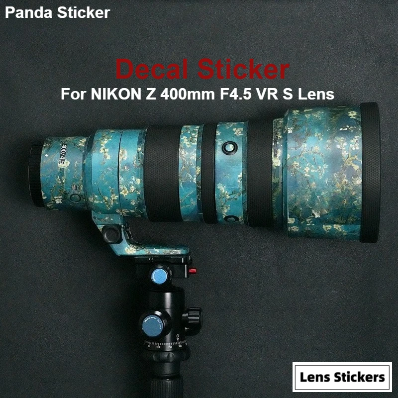 For NIKON Z 400mm F4.5 VR S Lens Sticker Protective Skin Decal Vinyl ...