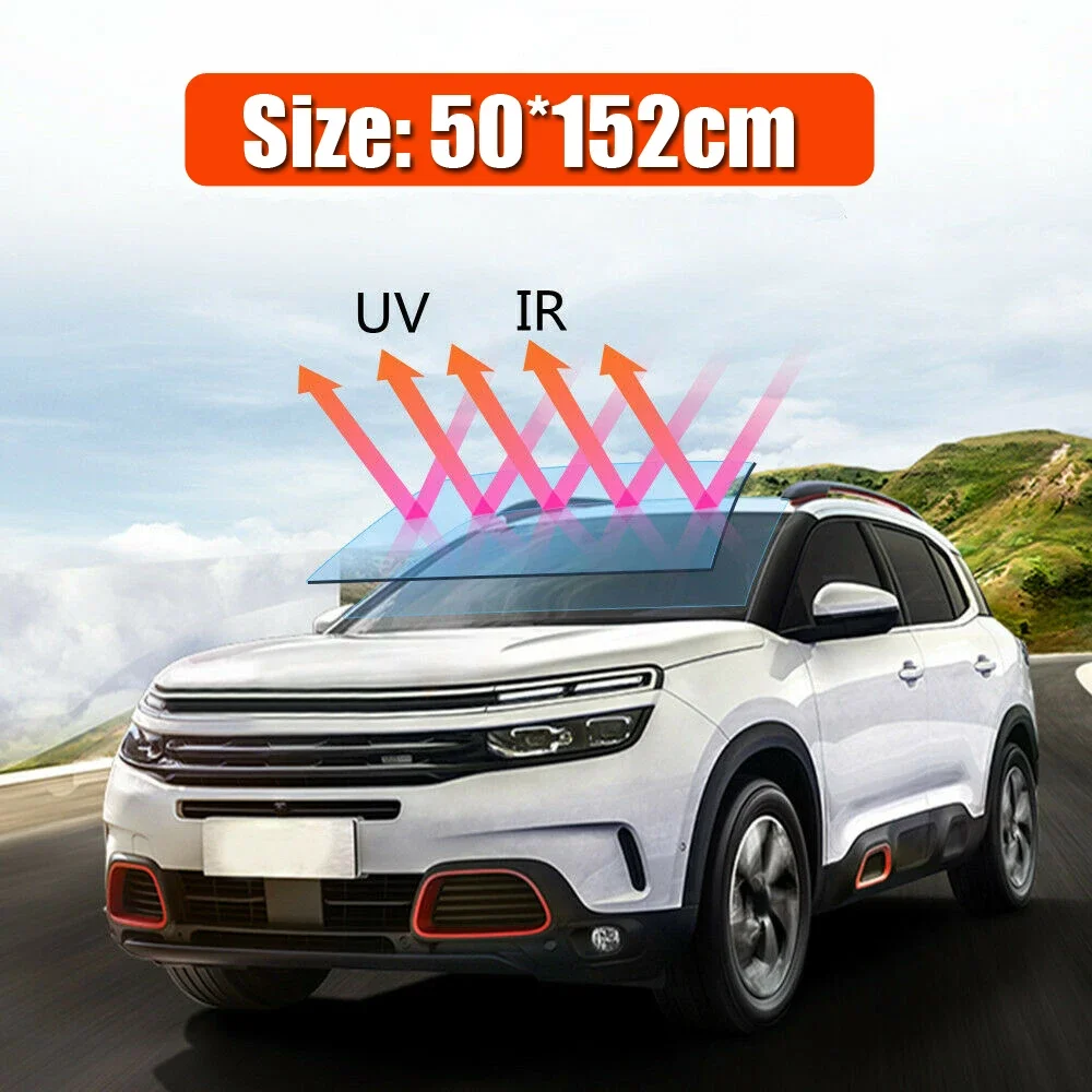 60-x20-50-VLT-Car-Solar-Film-Window-Tint-Film-Glass-Sticker-Sun-Shade ...