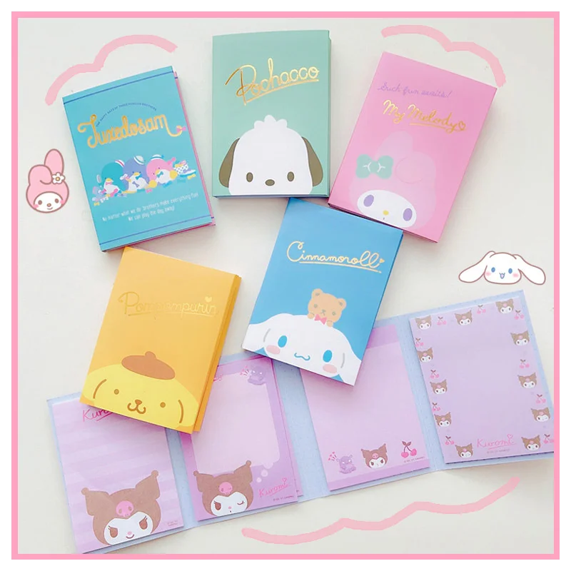 Sanrioed-Anime-My-Melody-Cinnamoroll-Kuromi-Purin-Dog-Cartoon-Folding ...