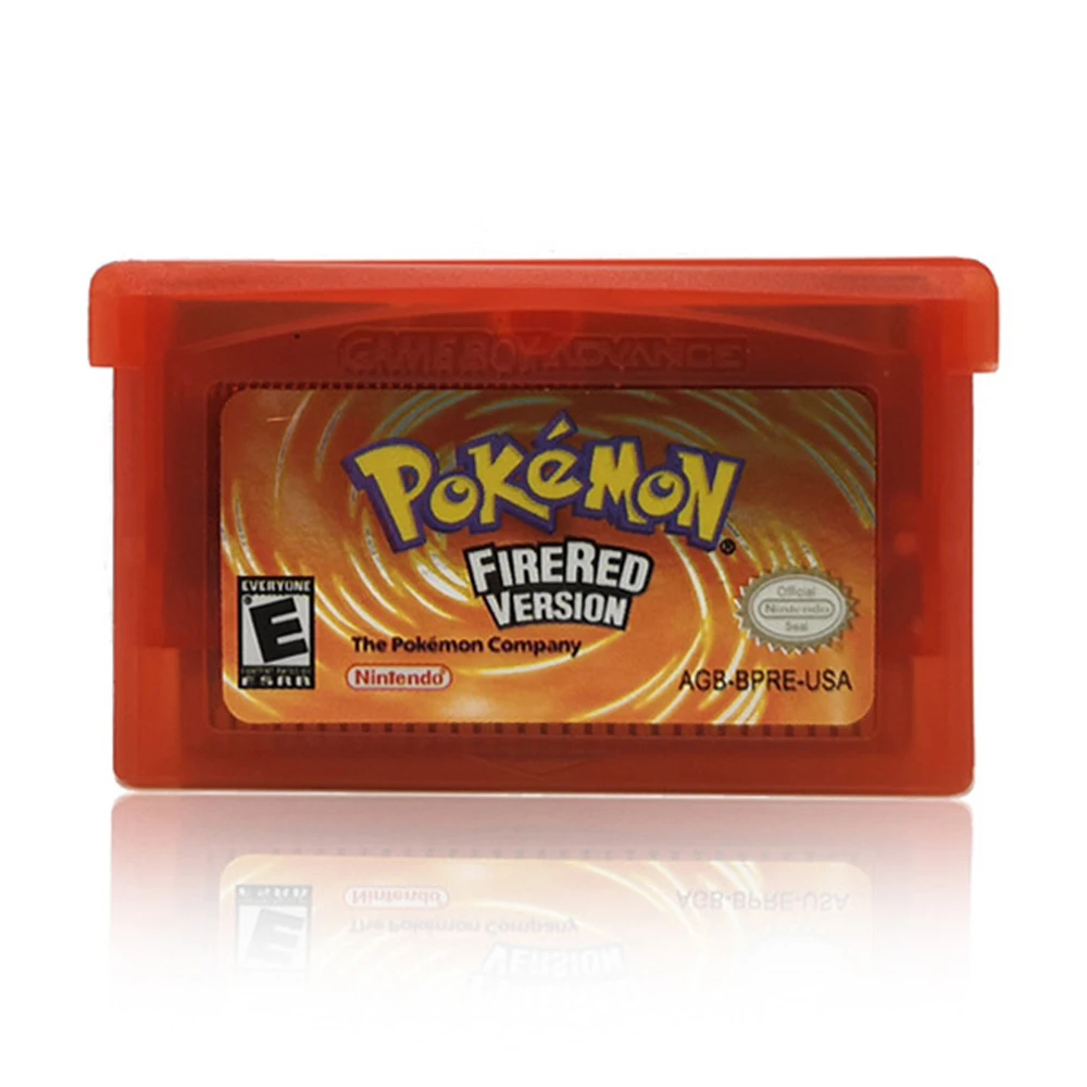 Pokemon Fire Red Cartridge