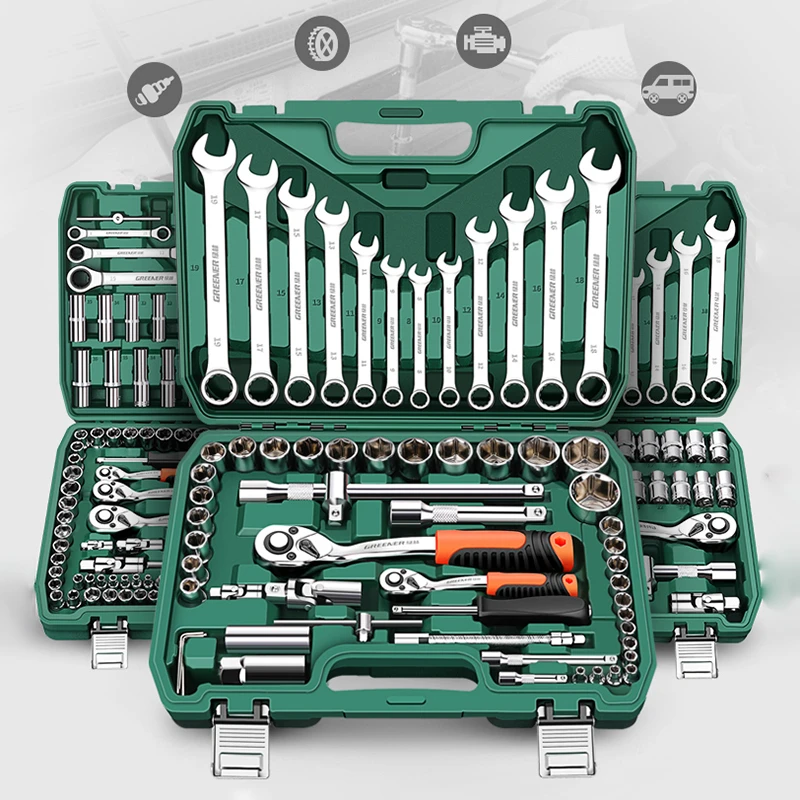 Professional Complete Tool Box Set Garage Storage Tool Box Organizer ...