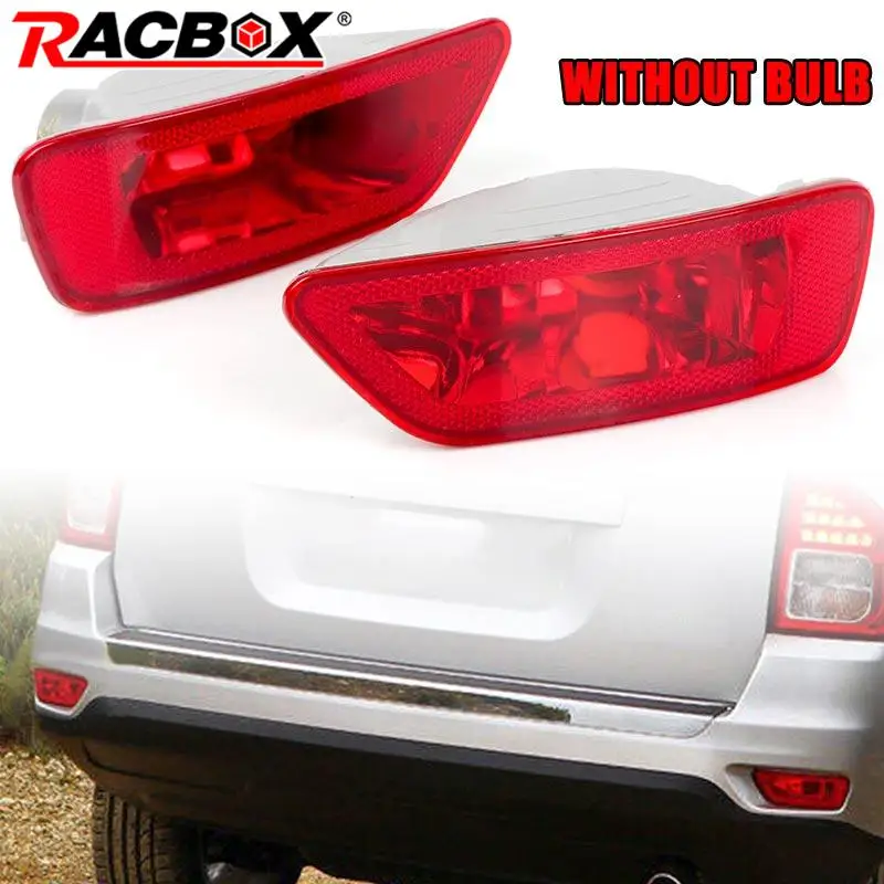 Left Right Rear Bumper Reflector Light Fog Lamp No Bulb For Jeep ...