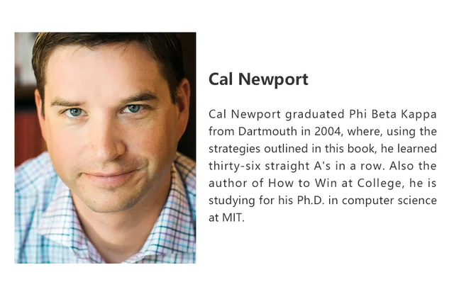 Cal Newport's Instagram, Twitter & Facebook on IDCrawl