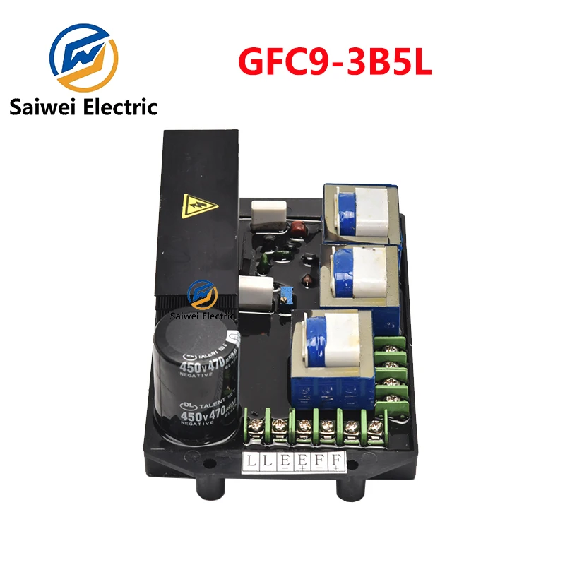 AVR GFC9-3B5L 400V KAMA 10KW generator three-phase automatic voltage ...