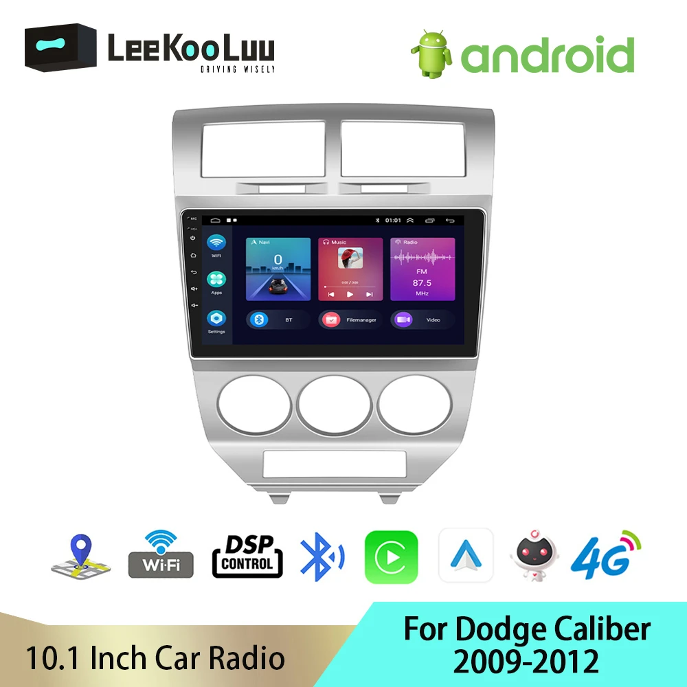 Leekooluu 2 Din Android Car Radio Auto Stereo Gps Multimedia Player 4g ...
