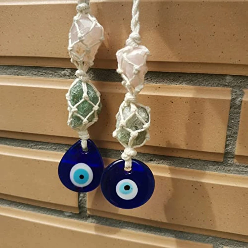 Lucky-Eyes-Blue-Turkish-Evil-Eye-Pendant-Reiki-Crystals-Natural-Rough ...