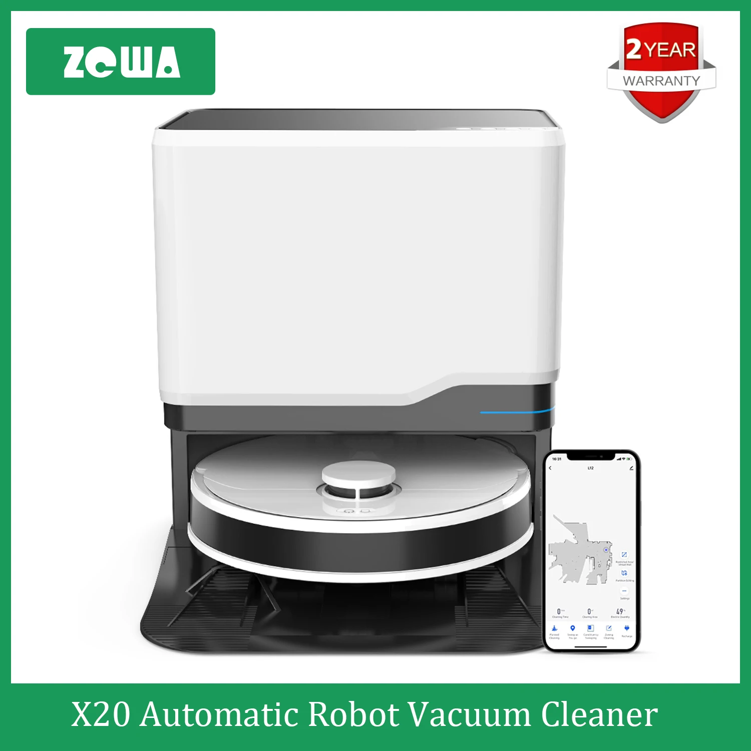 ZCWA-X20-Robot-Vacuum-and-Mop-Combo-Auto-Mop-Washing-Smart-Home ...
