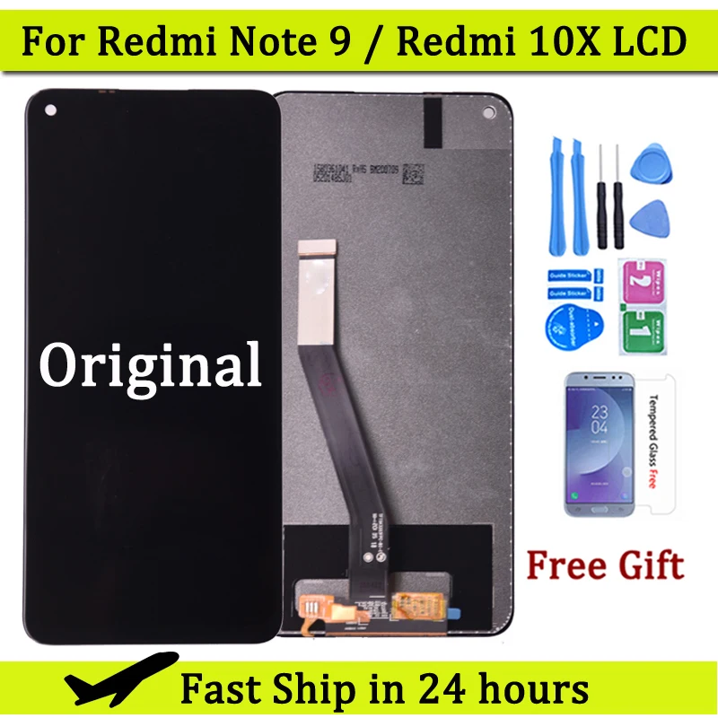 6-53-original-para-xiaomi-redmi-nota-9-display-lcd-m2003j15sc-tela-de ...