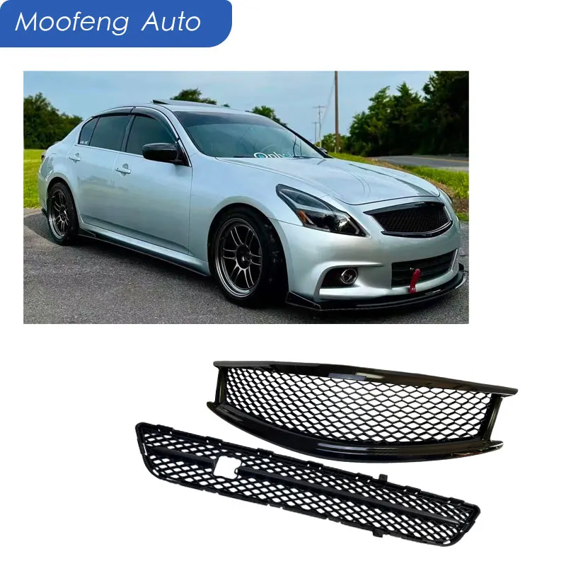 For Infiniti G37 Sedan 4 Door 2010 2011 2012 2013 Front Grille Grill ...