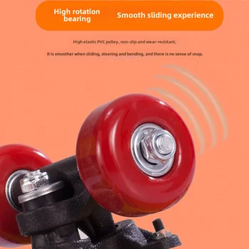 G Duck Mini Cartoon Skateboard For Children Four Wheel Beginner Double ...