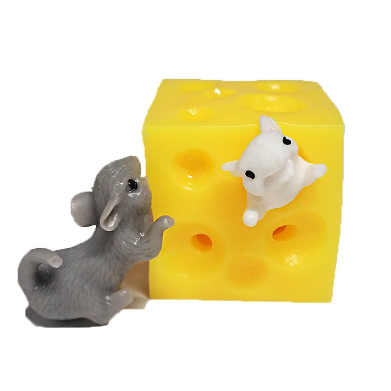 Mouse In Cheese Anti Sress Squeeze Fidget Toys Anxiety ADHD Autism ...