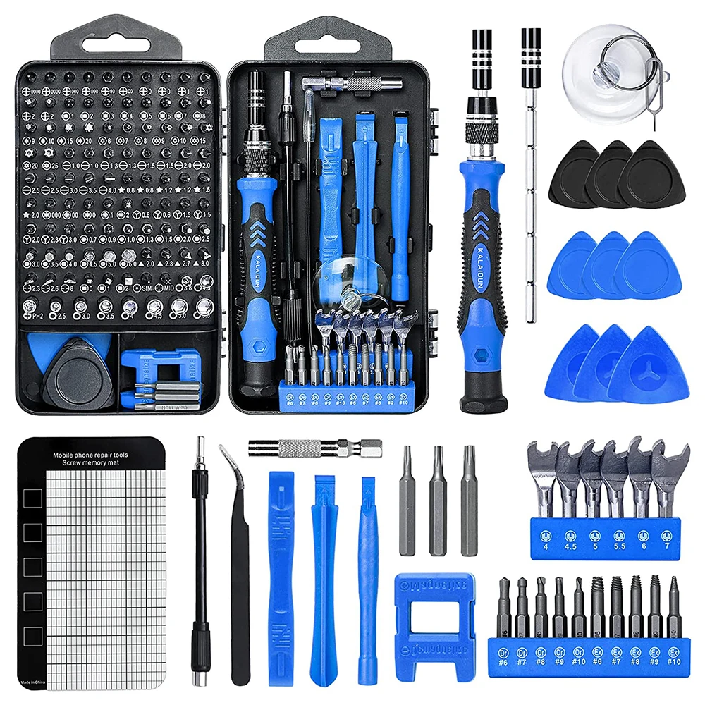 WOZOBUY Screwdriver Set 138 In 1 Magnetic Torx Phillips Screw Bit Kit ...