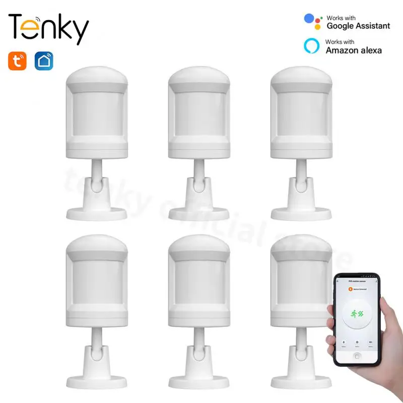 Tenky Zigbee Smart MINI PIR Motion Detector Sensor Tuya Home Security ...