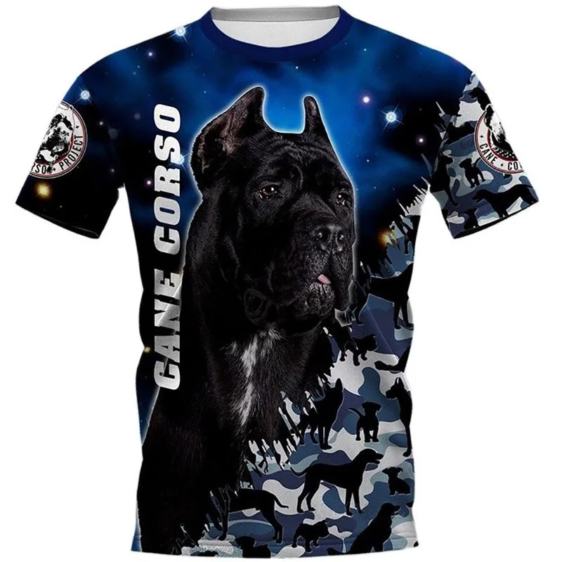 Cute-Pet-Dog-Cane-Corso-Dog-T-Shirts-For-Men-3D-Print-Men-And-Women ...