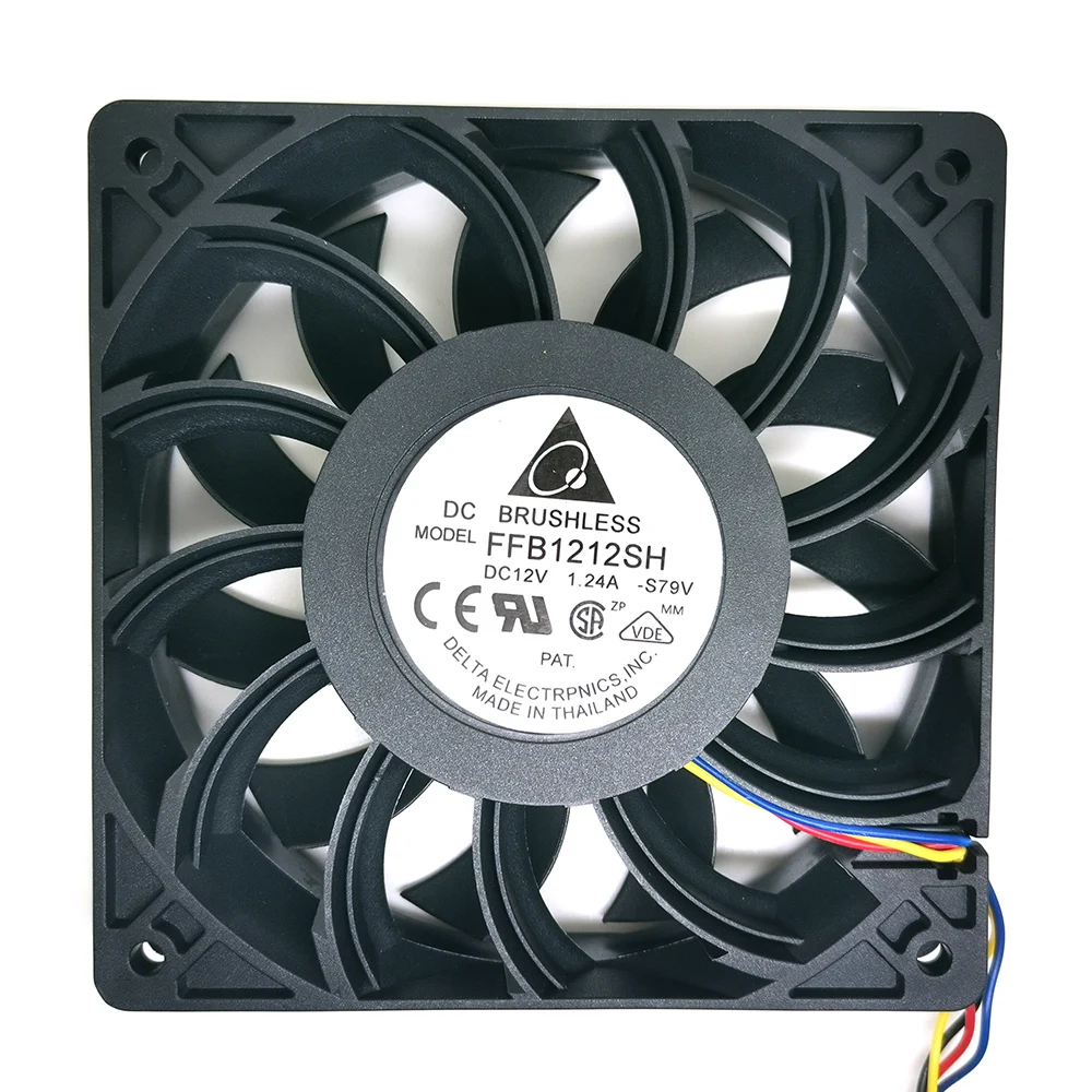For-delta-FFB1212SH-DC12V-1-24a-12025-120-120-25MM-12cm-violent-high ...