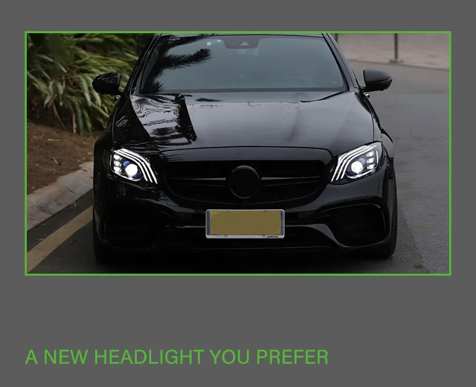 Car Styling Head Lamp for BENZ W213 Headlights 2016-2019 E200 E300 E26 ...