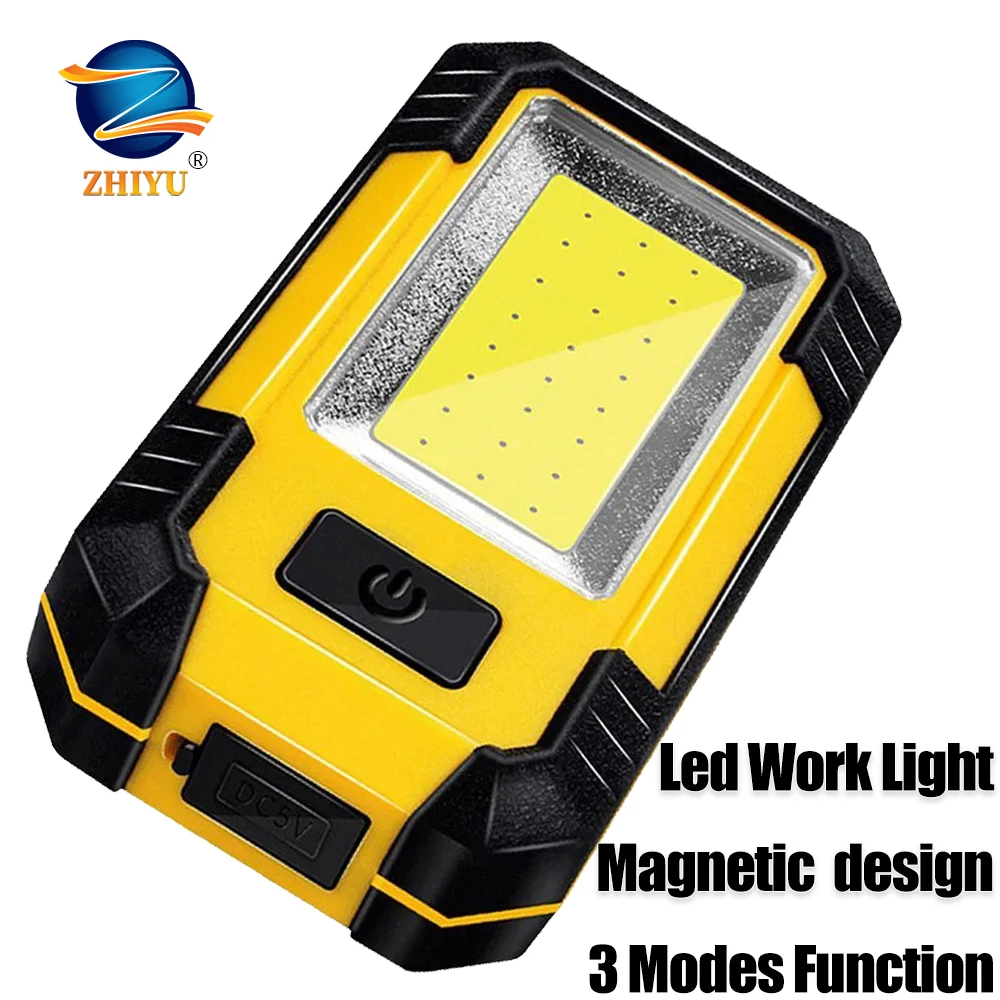 Led-Rechargeable-Work-Lights-Portable-Emergency-Camping-Magnetic ...