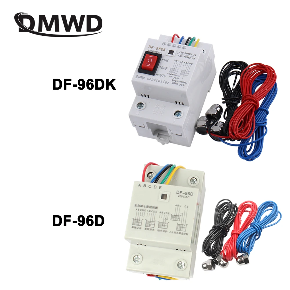 220v Automatic Water Level Controller Switch Df-96d Df-96dk Water Tank Liquid Level Detection ...