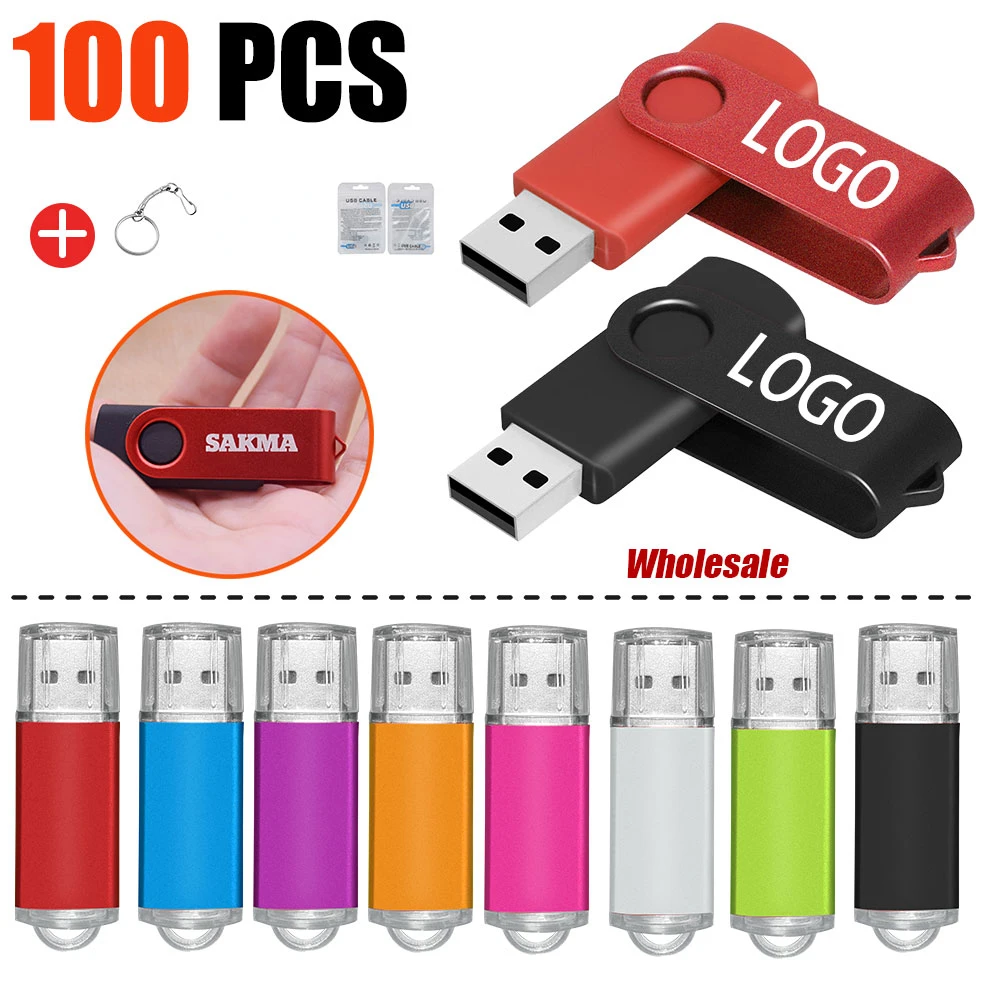 Unidad-Flash-USB-100-unidad-Flash-USB-128-4GB-8GB-32GB-64GB-16GB-2-0 ...
