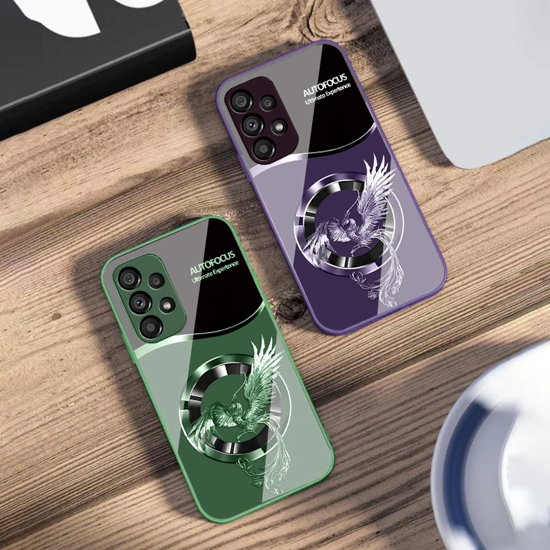 Guapo Fénix Rosa para Samsung S25 S25 Edge S25Ultra S8 9 S10 20 U ltra ...