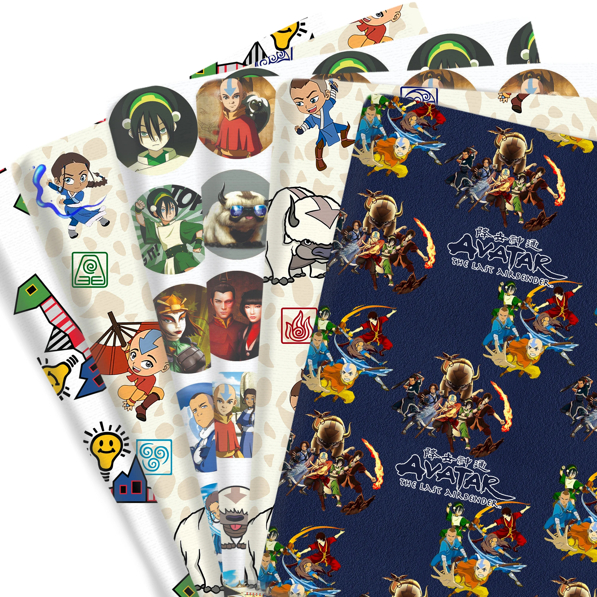 Anime-Cartoon-100-Pure-Or-Polyester-Cotton-Satin-Material-Patchwork ...