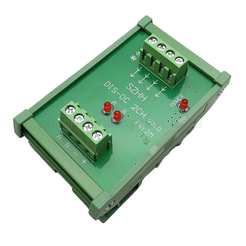 2-channels-5V-Differential-to-24V-Collector-Encoder-Signal-Conversion ...