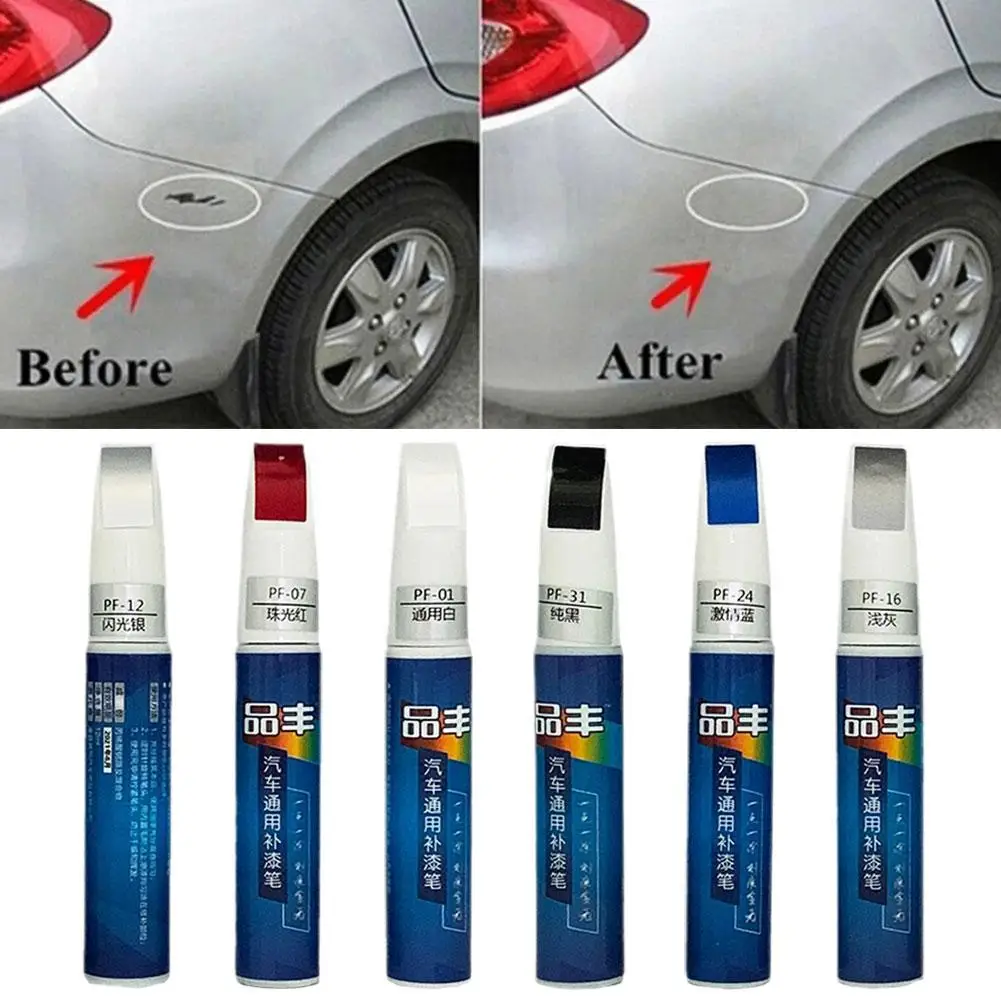 6Colors-Universal-Car-Scratch-Repair-Paint-Pen-Auto-Scratches-Remover ...