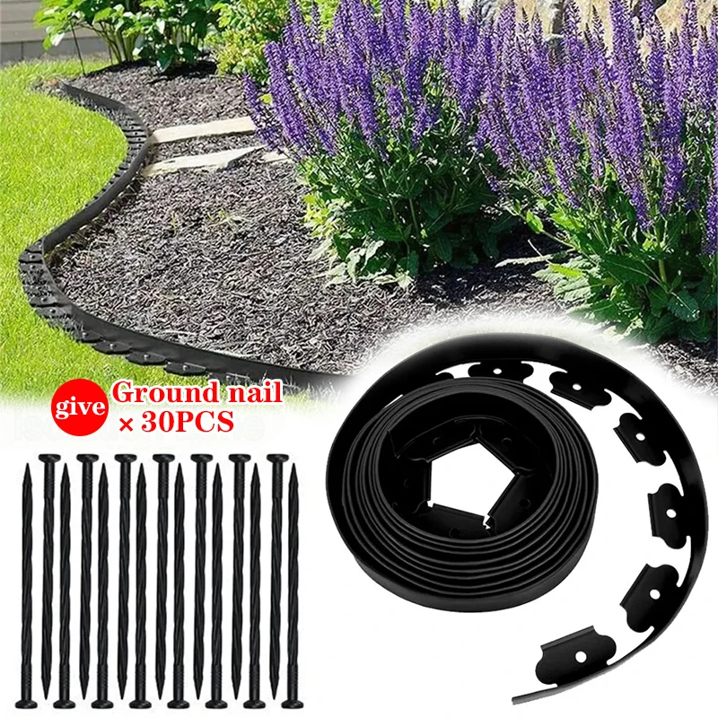 5-10m-Park-Garden-L-shaped-Divider-Treelawn-Grass-Stone-Isolation-Strip ...