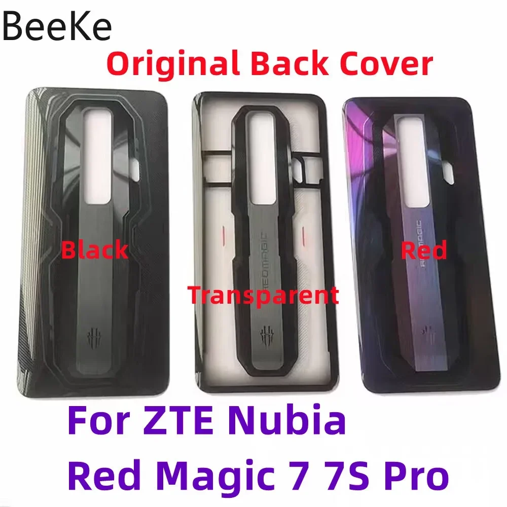 Repair-Original-For-ZTE-Nubia-Red-Magic-7-7S-Pro-Back-Cover-Glass-Rear ...