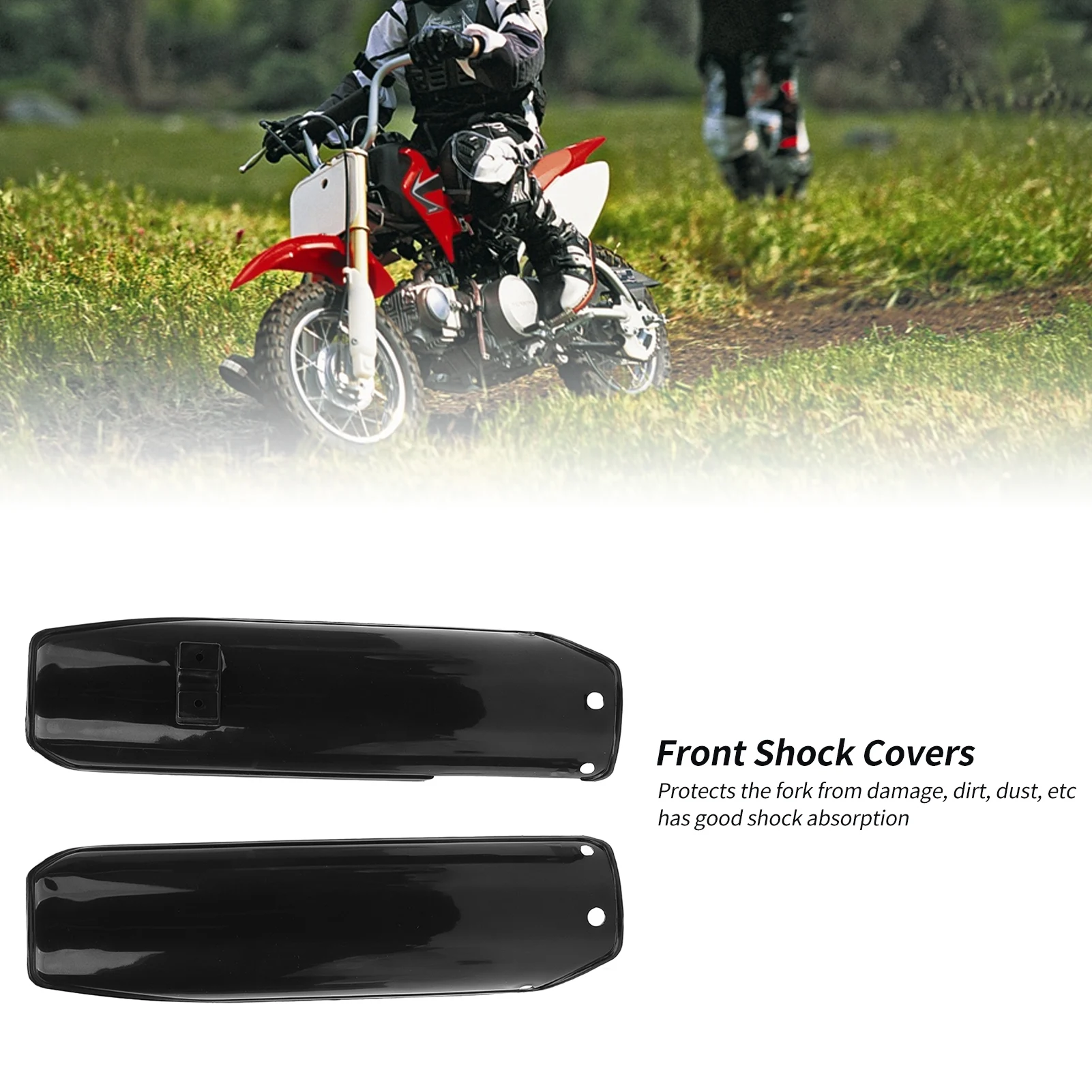 Front-Shock-Covers-Pair-Motorcycle-Fork-Guard-Protector-Impact ...