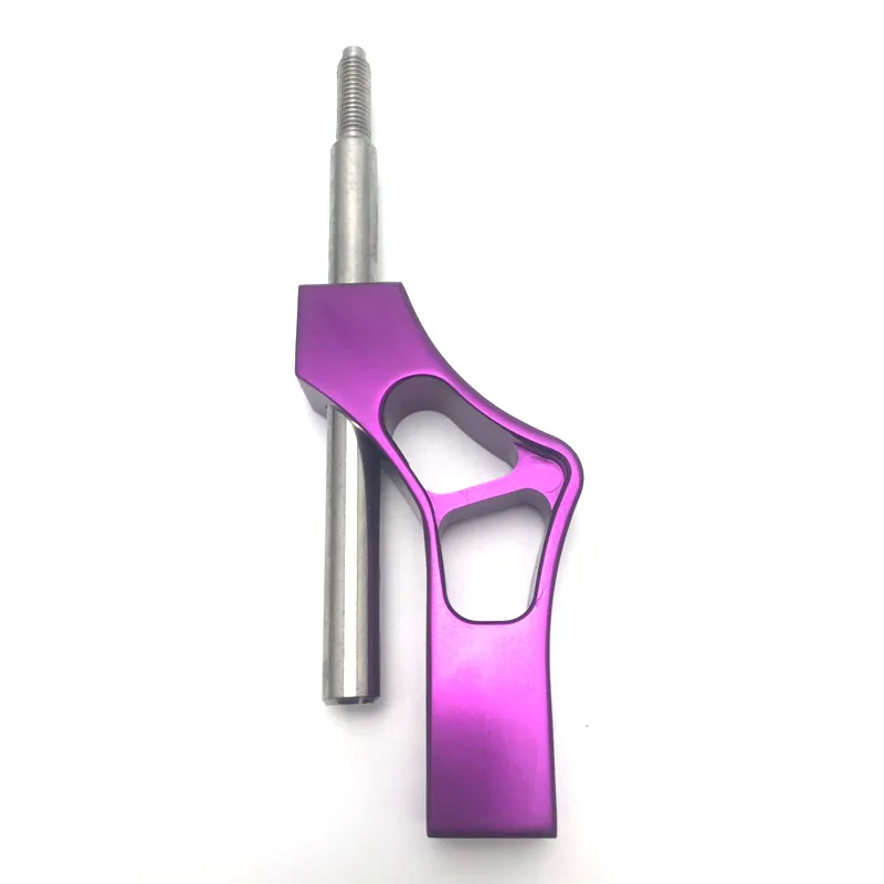 Aluminum-Adjustable-Height-Lever-Car-Gear-Shift-Knob-Extender-Shifter ...